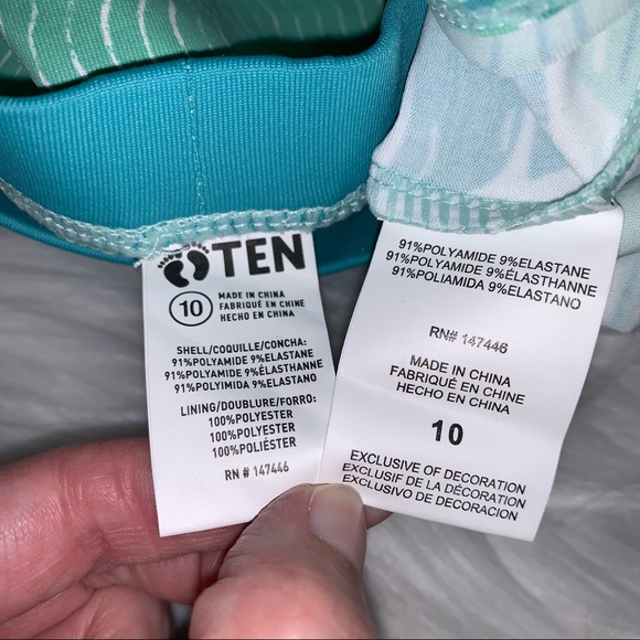 Hang Ten | Swim | Hang Ten Girls Frill Set Bikini Nwt Size | Poshmark